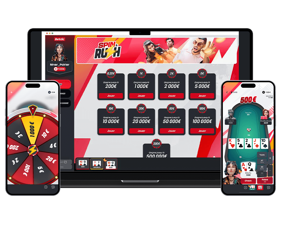 Spin and rush | Sit’n’go Betclic Poker