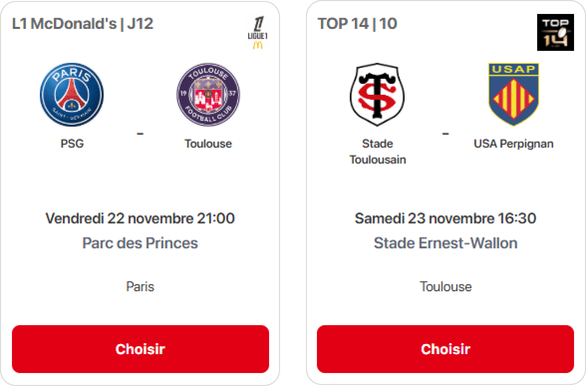 Betclic t'emmène voir tes équipes préférées ! | Betclic France